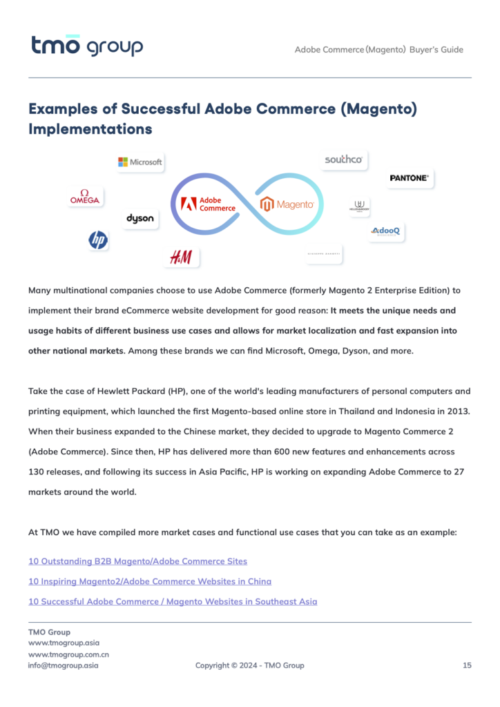 2024 Adobe Commerce (Magento) Guidebook - TMO Group